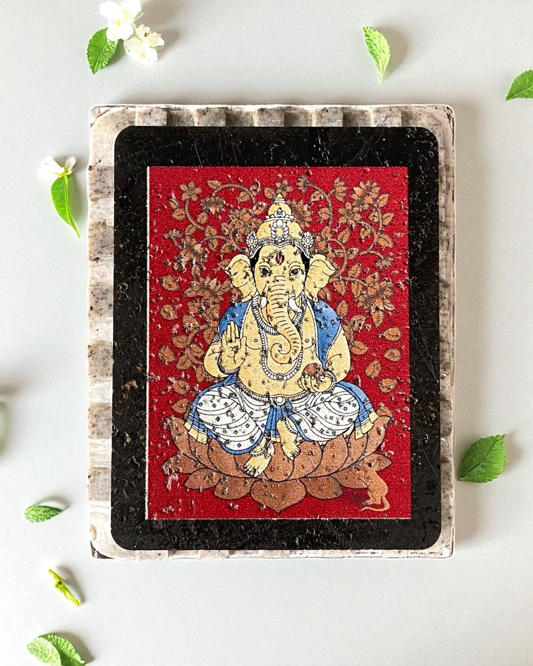 AASTHA MAGNET - Ganesha - Left Trunk (Rectangle) – Pushpam.co